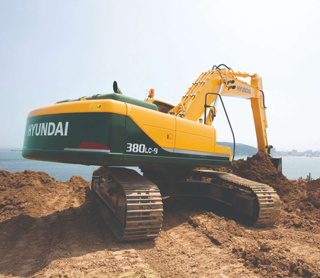 Гусеничный 380 Услуг Экскаватор HYUNDAI 380 Аренда Хундай 2.2 куба