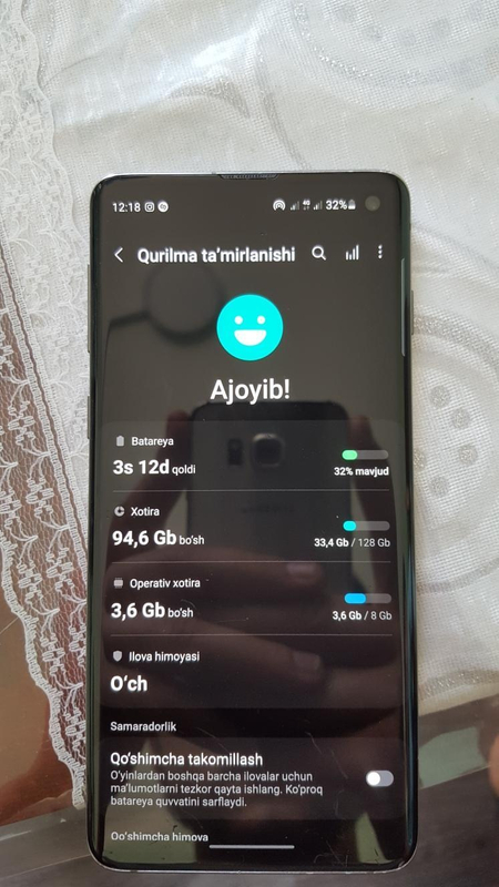 Samsung s10  sotiladi
