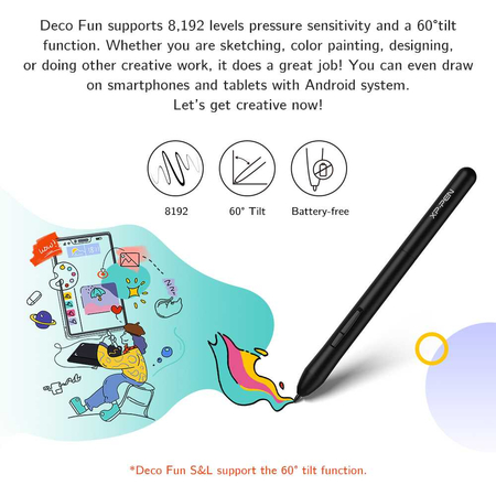 Графический планшет XP-Pen Deco Fun XS