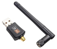 Сетевой WiFi адаптер, двухдиапазонный, 600Mbps, 2.4GHz + 5GHz, USB, с