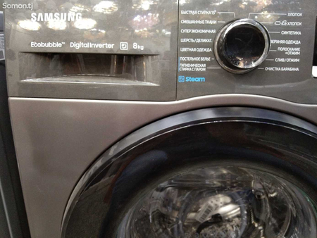 Samsung (8кг) Стиральная машина Eco bubble Digital Inverter+Steam(Пар)