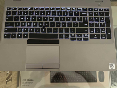 DELL Precision Intel Core i7-10875H озу16гб 256ssd Nvidio Quadro P620