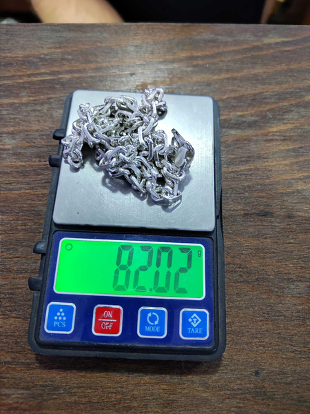 Цепь из серебра 954 пробы, 82 гр, 64см