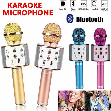 БЕПУЛ Доставка, Караоке-микрофон, беспроводной Bluetooth микрофон.