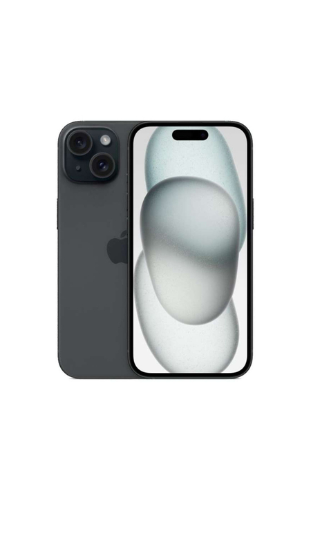 Смартфон Apple iPhone 15 Plus 128 ГБ (nanoSim+eSim), черный