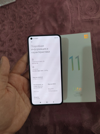 Xiaomi MI 11 Lite 8+3/128Gb Blue Flagman Igravoy Karobka Otlichni Zor