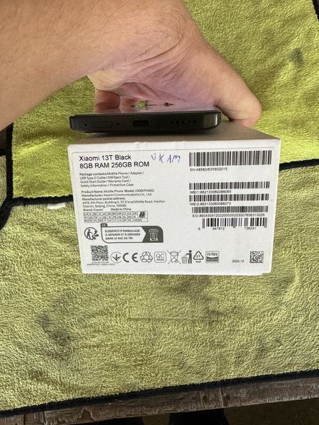 xiaomi 13 t pamit 8.256g holati odeal karopka dak bor