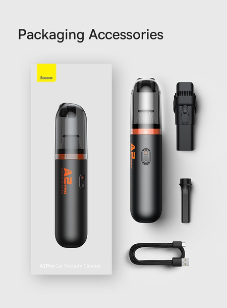 Baseus A2 Pro пылесос для чистки Авто салона