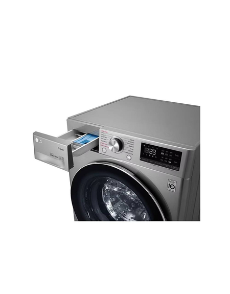Стиральная машина LG VIVACE 9 кг, AI DD™, серебристый F4R5VYL2P