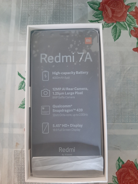 Redmi 7 A. Karobka yangi telefon