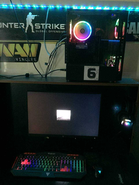 i3 10100f. GTX 1050Ti. DDR4 16GB +Monitor 24 +Мебель (8та комплект)