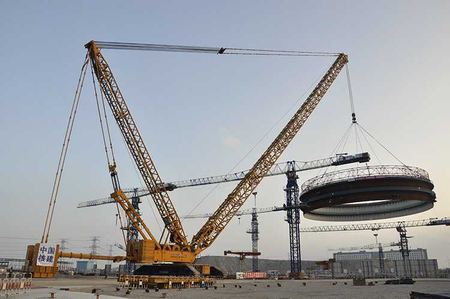 Гусеничного крана с телескопической стрелой XCC 500t, XCC2600