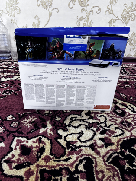 PlayStation 5 With one Dual Sense controller and one game
