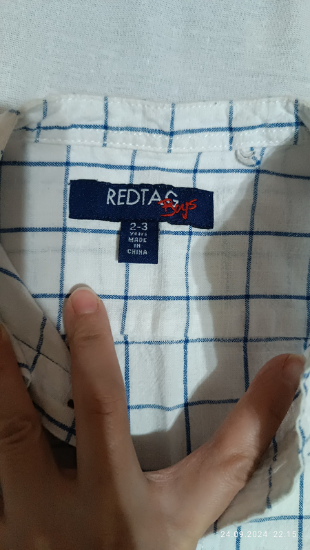 Рубашка от red tag и брюки пекин