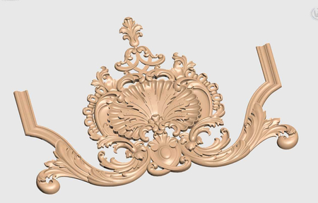 3d panel, decor chizish xizmati. Qolip, forma uchun.