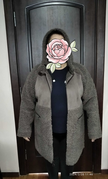Эко- Дубленка.Продам.Срочно!Не подошел размер: написано62 разм