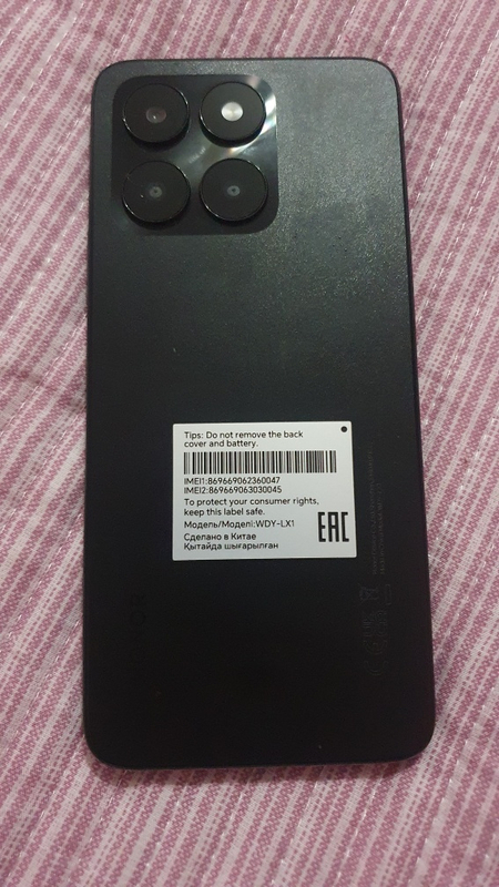 Honor x6a 4/128 сотилади