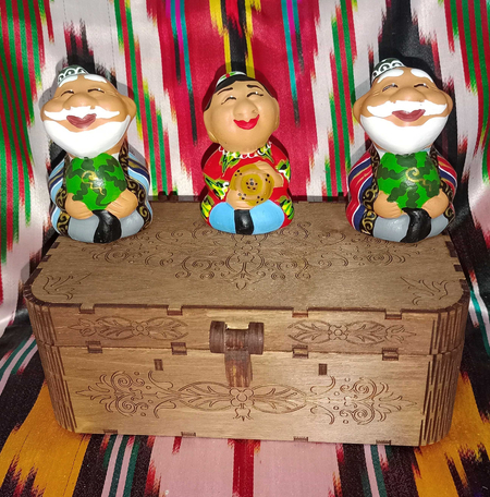 Шкатулка с фигурками