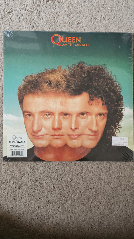 Продается виниловая пластинка QUEEN-MIRACLE,1989  г.