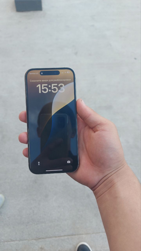 Iphone 15 pro natural titanum