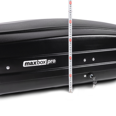 Автобокс MaxBox PRO 520 (большой) черный двустороннее открывающееся