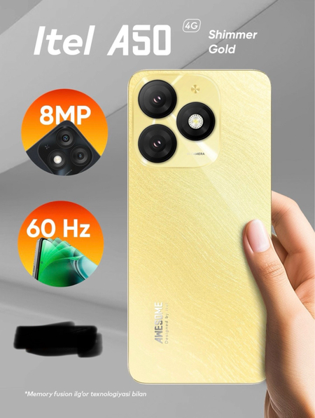 Itel A50 новый