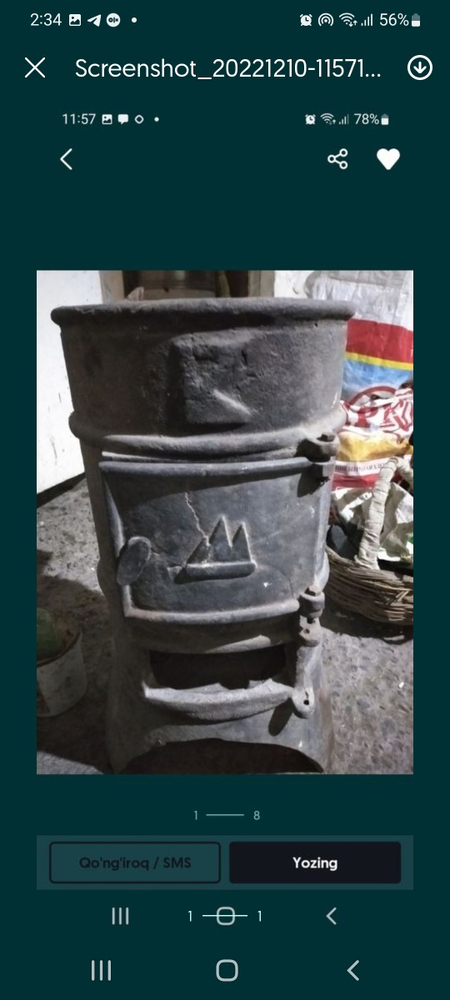 Буржуйка печка  чугунный pechka burjuyka chugunli va oddiy metal