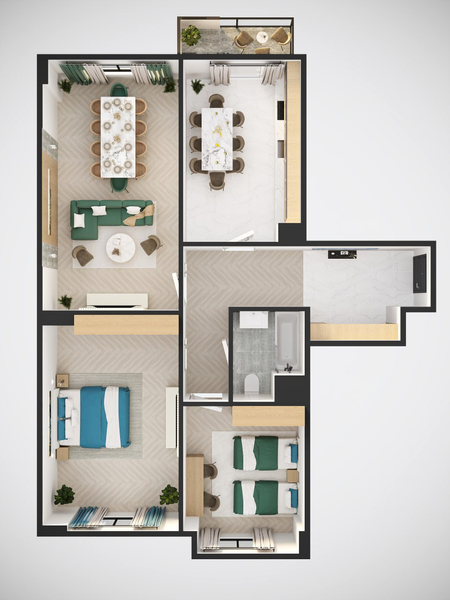 Выкуп Модерн Сергели 102 кв по 608 у.е. очень срочно Modern Sergeli