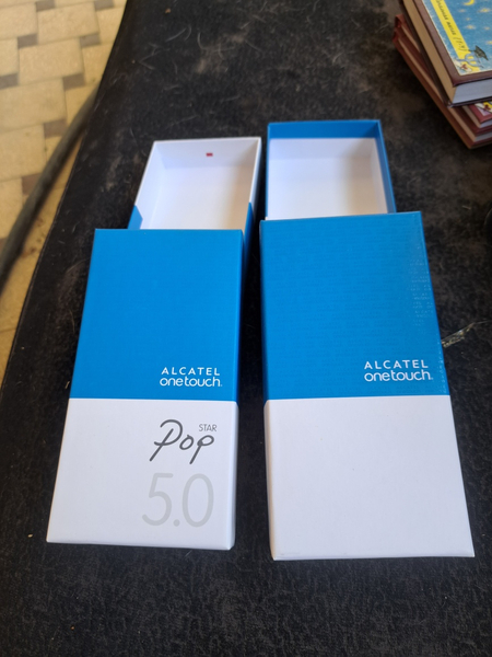 alcatel one touch star pop 5.0 задней крышкой, коробка