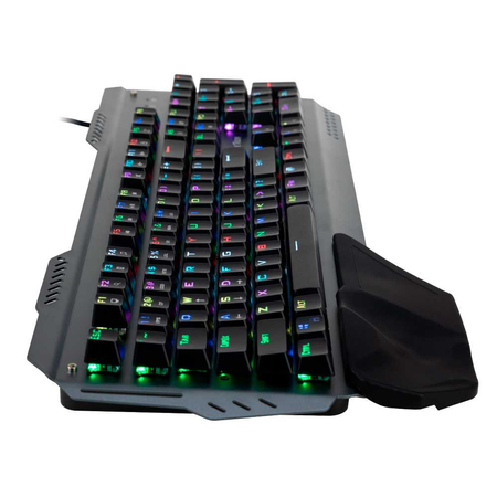Игровая механическая металлическая клавиатура Meetion MK20 Keyboard RU