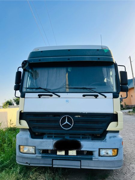 Mers actros 2001 tegach+2005 mega pritsep