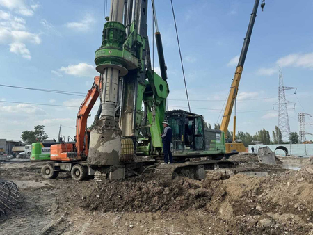 Бурение свай для различных объектов