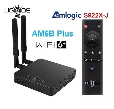 Smartbox Ugoos AM6B Plus.android.Youtube+Бепул Каналлар+Кинолар.яш