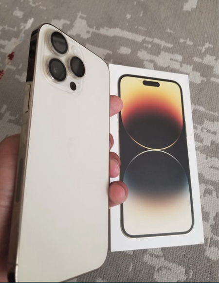 Iphone 14 pro max gold