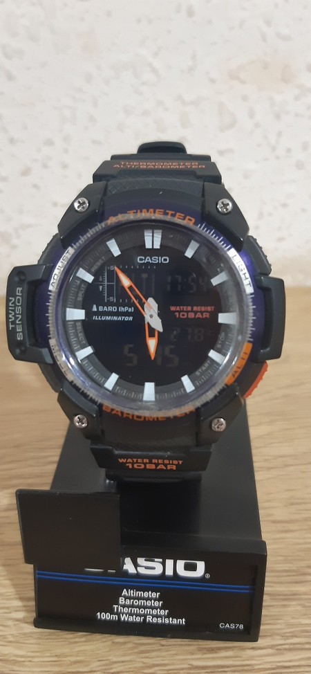 Часы наручные CASIO SGW-450H оригинал для спорта и путешествий.