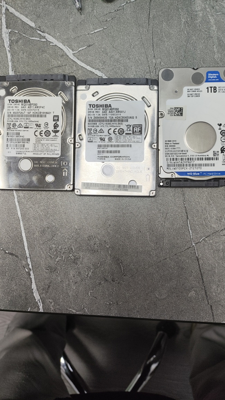 Hdd WD-1 Tb, 500Gb