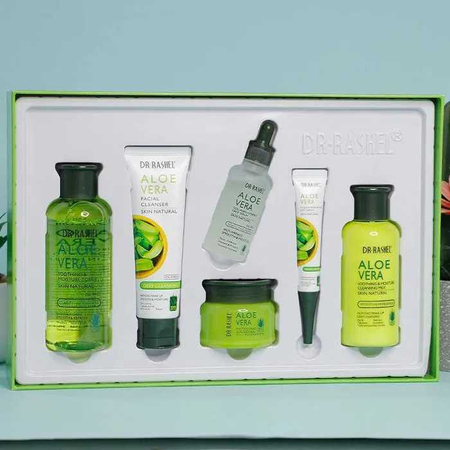 Серия по уходу за кожей Aloe vera(sovg'aga-для подарки) DR.RASHEL
