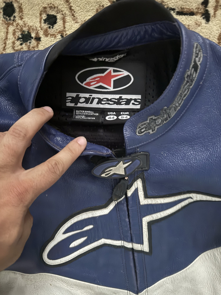 Оригинальный мото жкип alpinestar 100% кожа