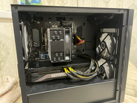 Игровой ПК на Ryzen 5 7500F + RTX 3070