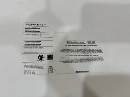 Macbook Pro M2 24 1 TB