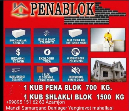 Sifatli Penabloklar sotiladi