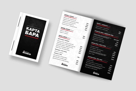 Изготовление меню и барных карт в Ташкенте