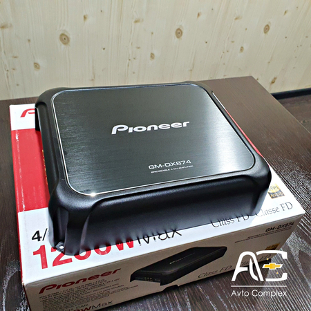 Усилитель Pioneer Gm-Dx874  Четырёх канальный усилитель с гарантией
