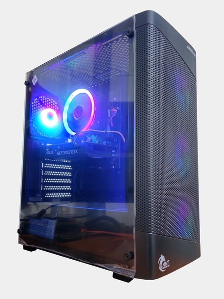 Игровой компьютер, аналог i5 10400f, озу 16gb, ssd 128gb nvem, HDD 1TB
