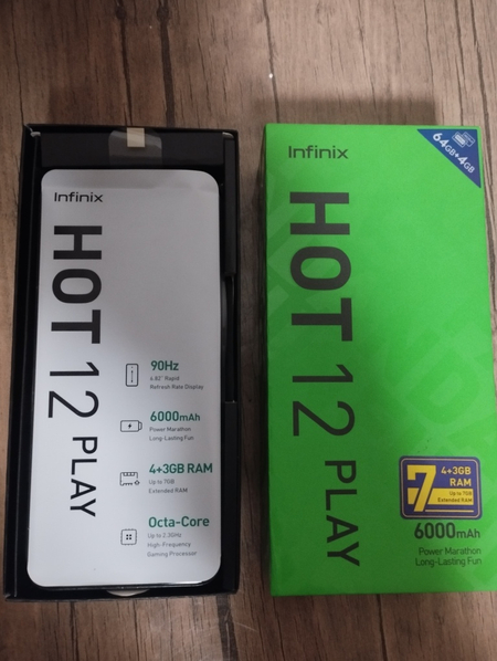 Infinix HOT 12 play garantya telefonga