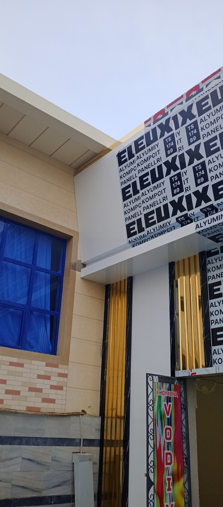 Alukafon alikafon alyukobond alubond alukafon fasad ishlari