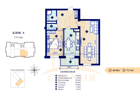 Chinor development novostroyka