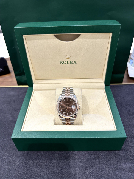 Rolex Datejust 41mm Steel and Everose Gold 126331