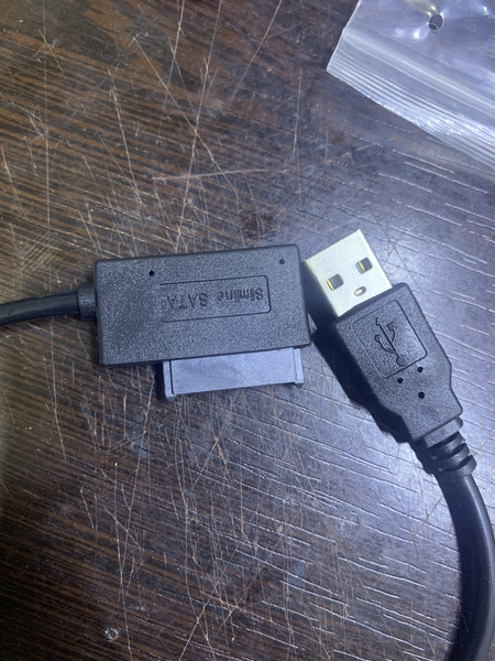 Dat kabel sata slim kabeli