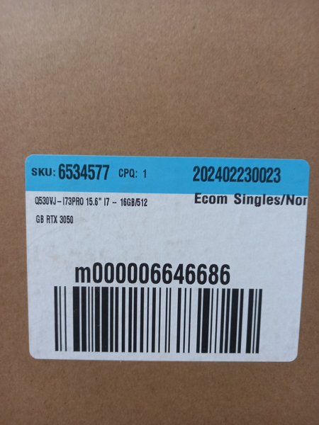 ASUS Creator OLED+3050 RTX 6gb